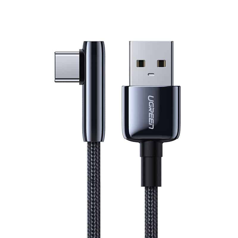 Ugreen Right Angle Καλώδιο USB - USB Type C 5 A Quick Charge 3.0 AFC ...