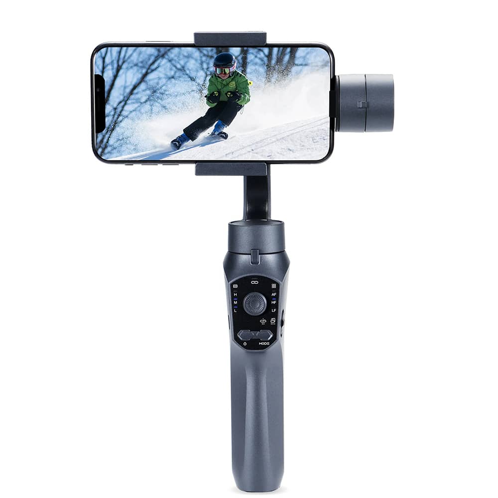 Techsuit - Phone Gimbal (F10 Pro) - 3 Axis, with Inception Mode, Face ...