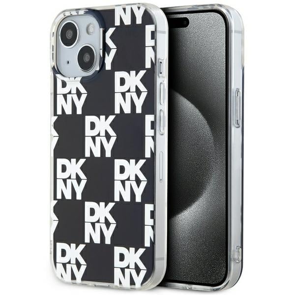 DKNY IML Checkered Mono Pattern - θήκη για Apple iPhone 15 - Μαύρο ...