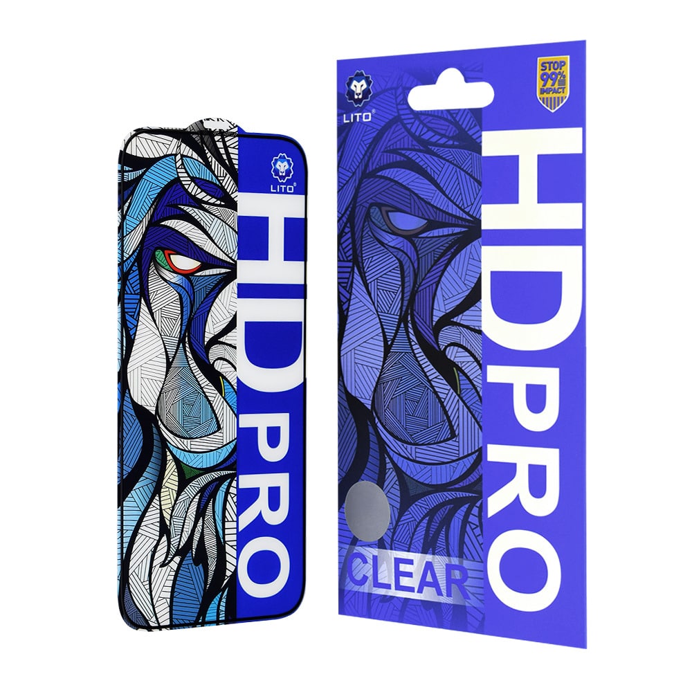 Lito Προστασία Οθόνης για iPhone 12 Pro Max - HD Pro Clear - Adaptoras